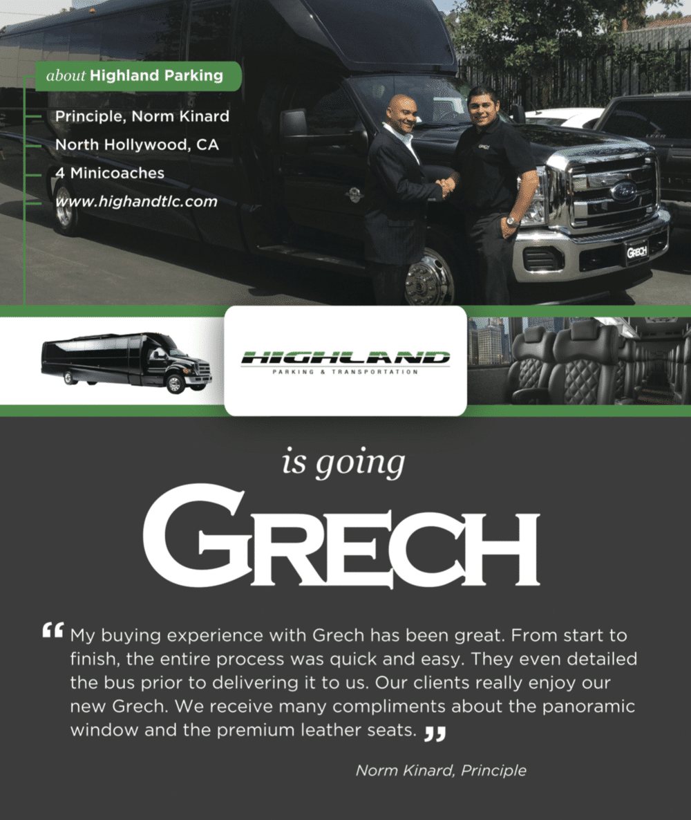 Grech Motors - "Going Grech" — Grech Motors | Luxury Shuttle Bus ...