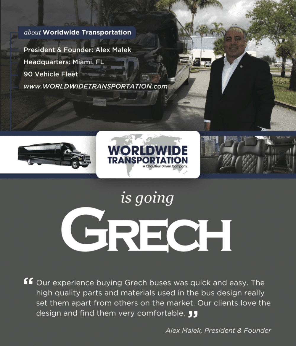 Grech Motors - "Going Grech" — Grech Motors | Luxury Shuttle Bus ...