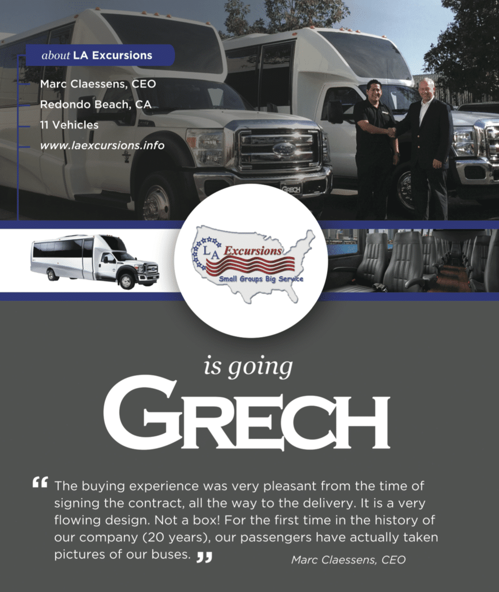 Grech Motors - "Going Grech" — Grech Motors | Luxury Shuttle Bus ...