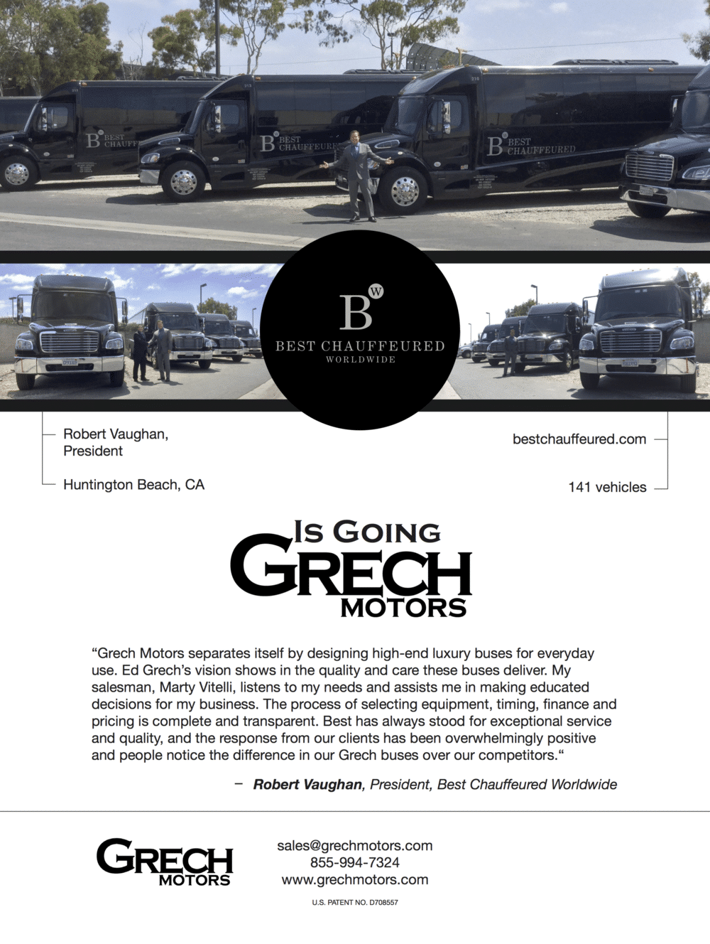 Grech Motors - "Going Grech" — Grech Motors | Luxury Shuttle Bus ...