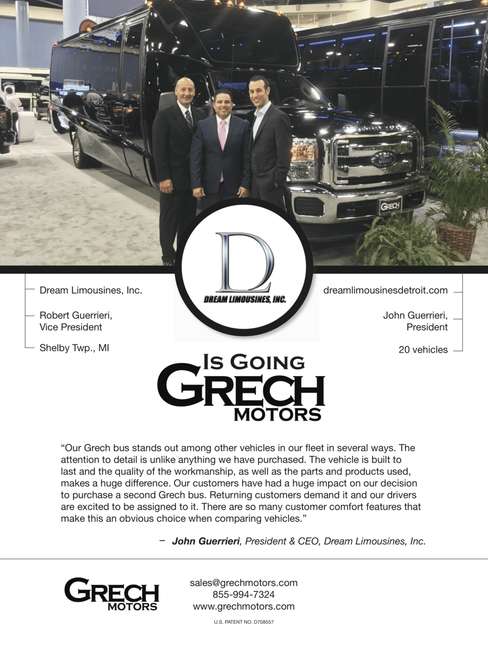 Grech Motors - "Going Grech" — Grech Motors | Luxury Shuttle Bus ...