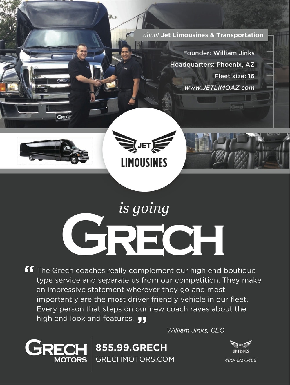 Grech Motors - "Going Grech" — Grech Motors | Luxury Shuttle Bus ...
