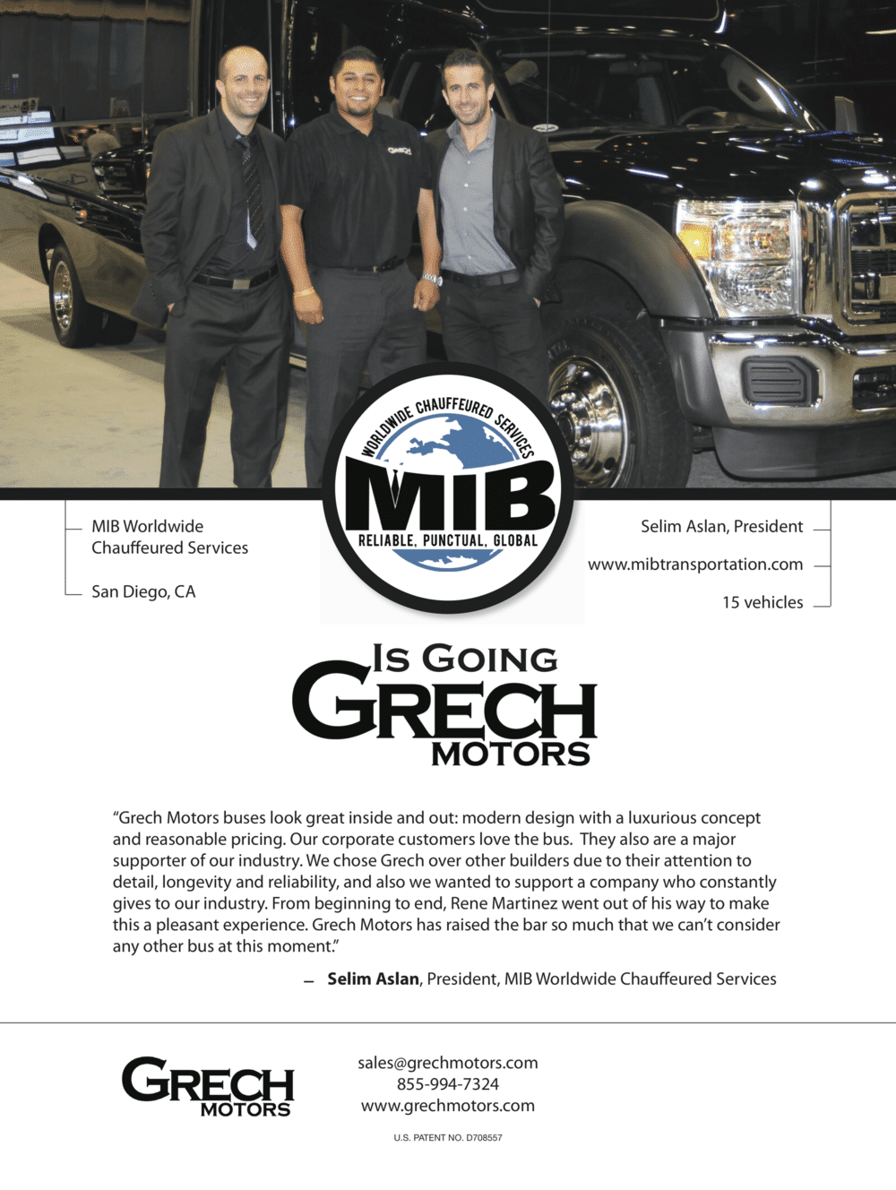 Grech Motors - "Going Grech" — Grech Motors | Luxury Shuttle Bus ...