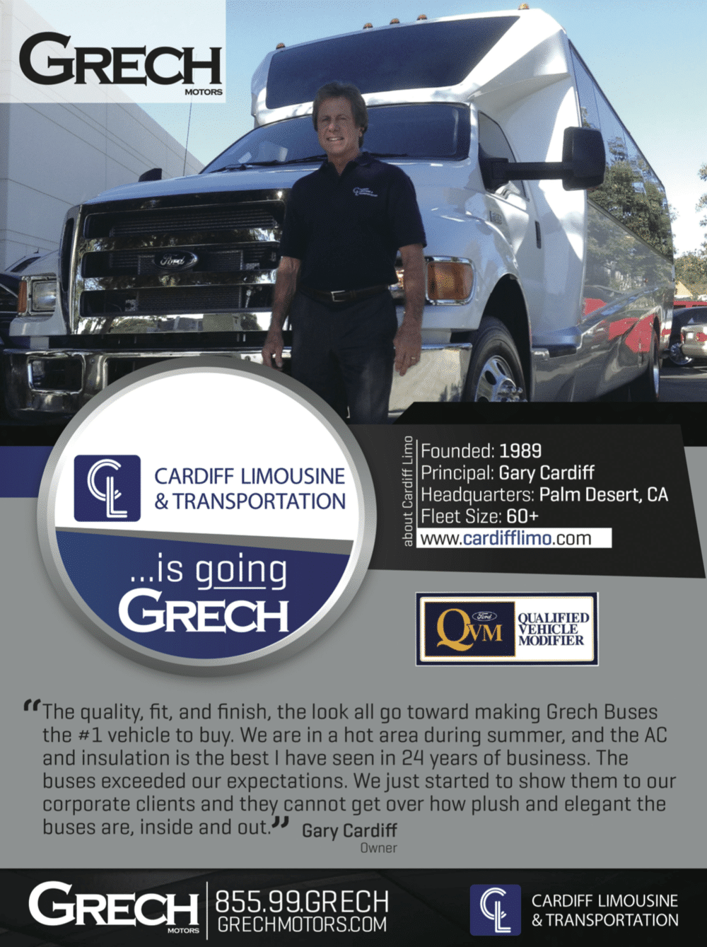 Grech Motors - "Going Grech" — Grech Motors | Luxury Shuttle Bus ...