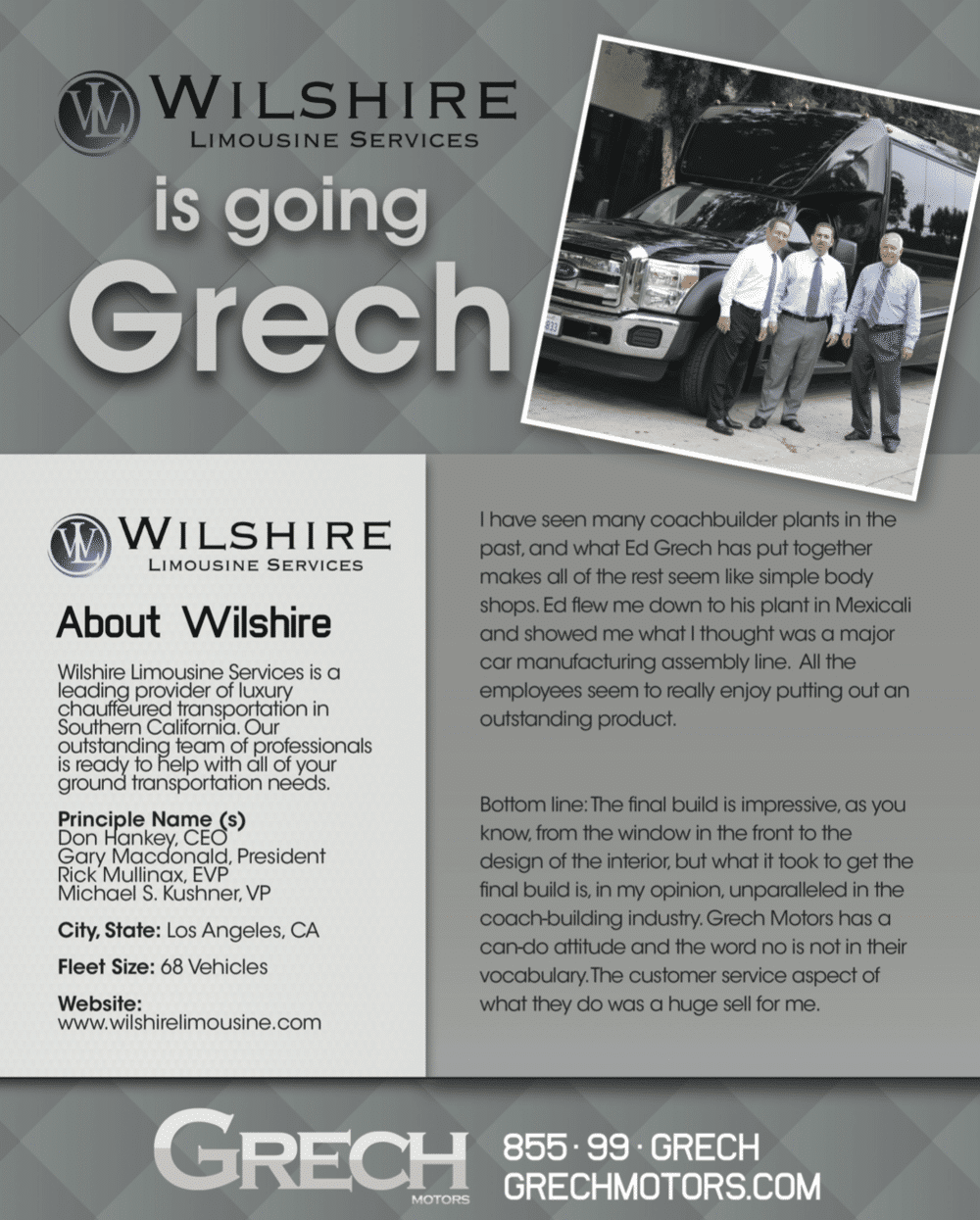 Grech Motors - "Going Grech" — Grech Motors | Luxury Shuttle Bus ...