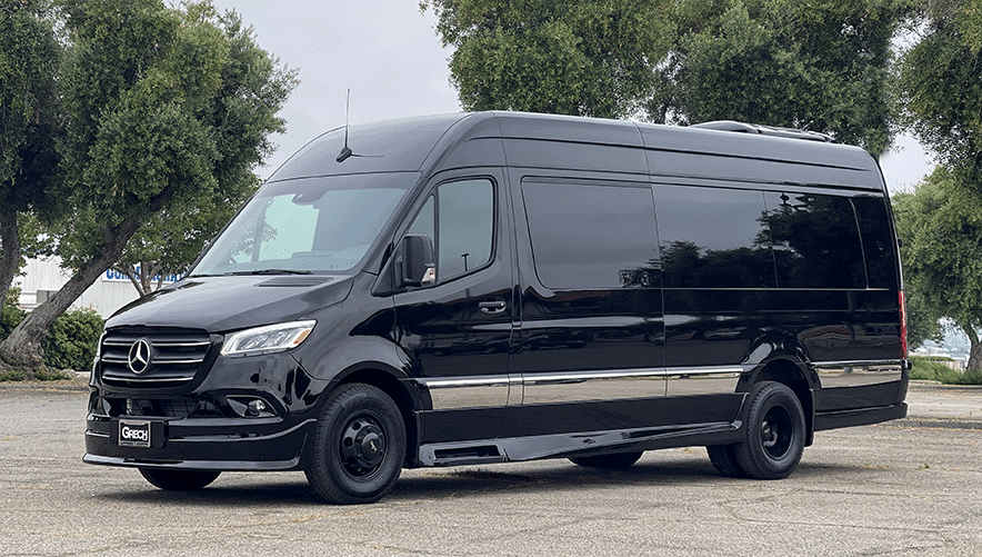 13 Passenger Executive Shuttle Sprinter Black - Grech Motors