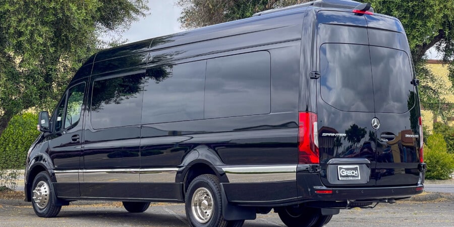 13 Passenger Executive Shuttle Sprinter Black - Grech Motors